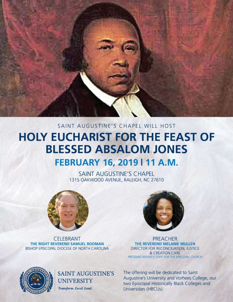 Absalom-Jones-Flyer - Saint Augustine's University